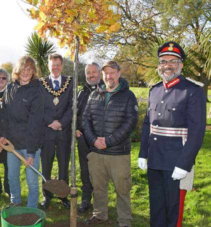 Weston College Asked to Take Part in Somerset’s Special Tree Planting Ceremony to Celebrate the ...